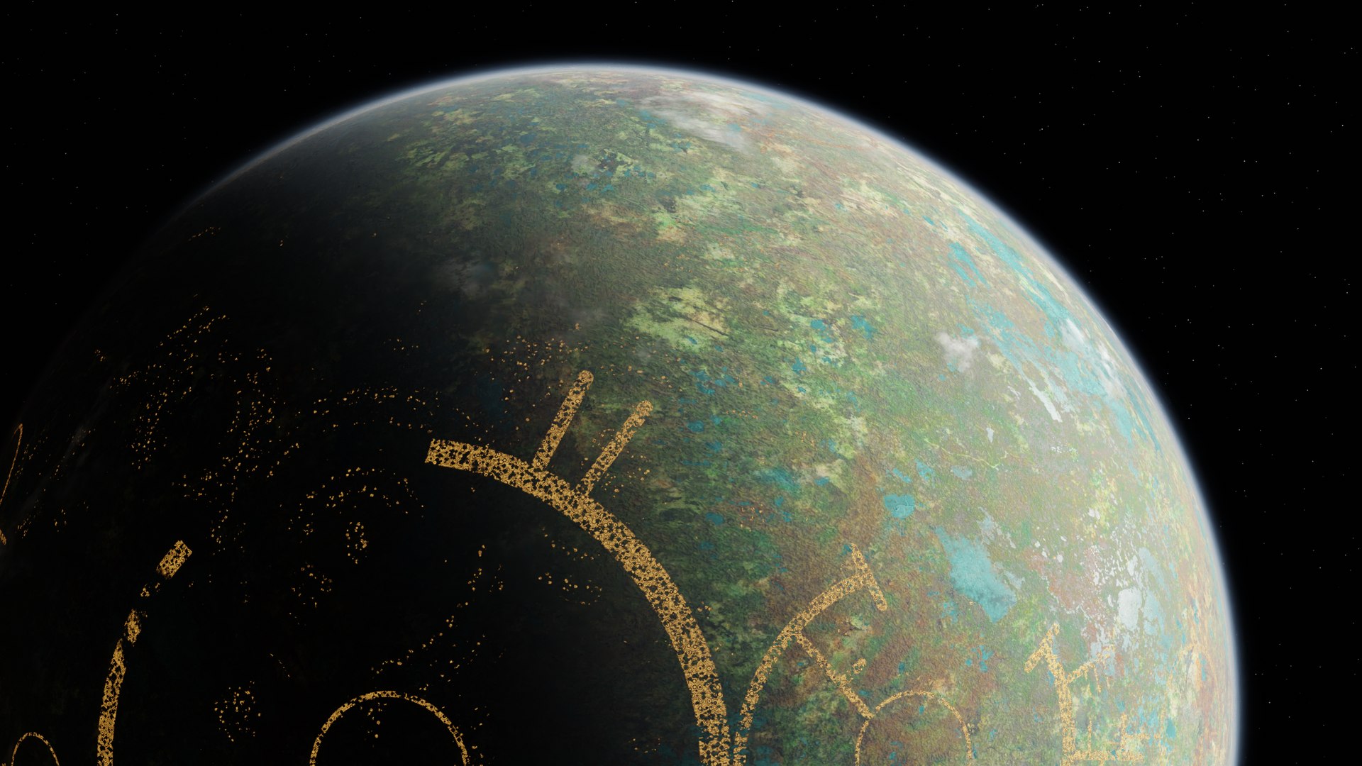 3D 8K Fictional Megacity Planet 6 - TurboSquid 1931311