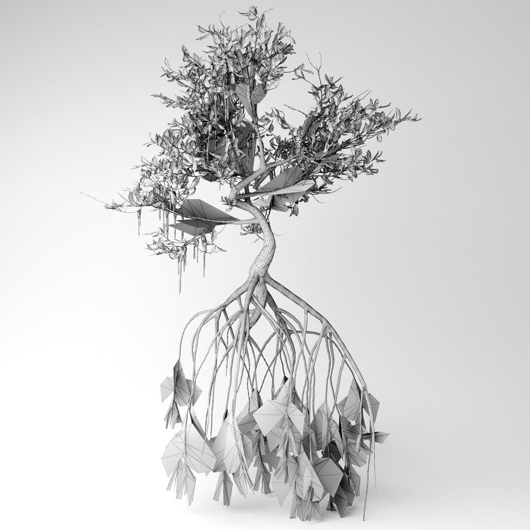 3D Mangrove Trees Model - TurboSquid 1518040