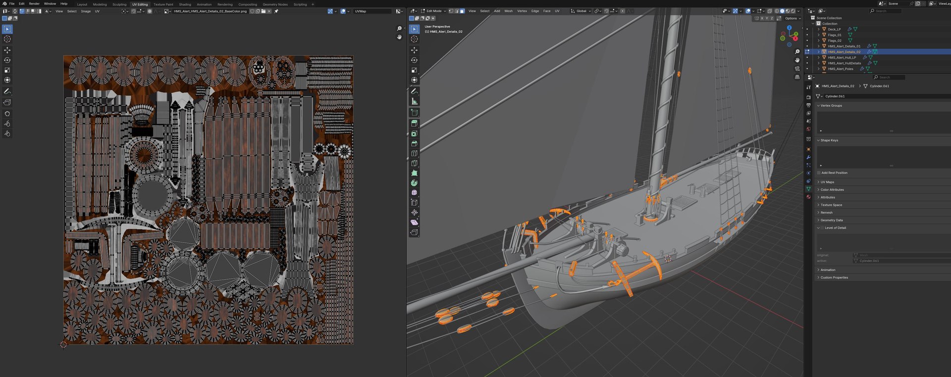 3D HMS Alert - TurboSquid 2397006