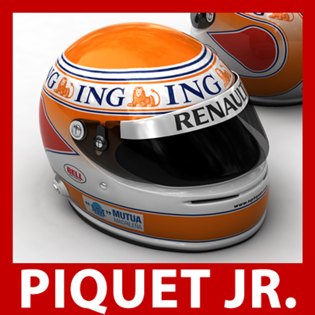 3d model 1 f1 nelson piquet
