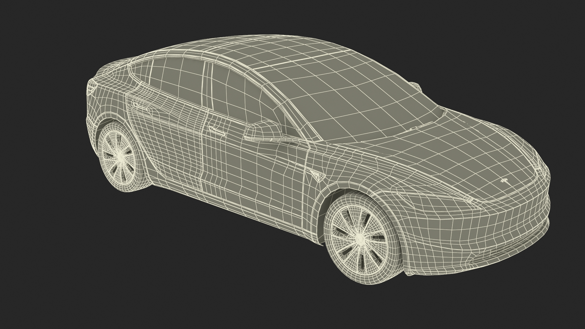 3D Tesla Model 3 2024 With Tesla Bot Rigged For Cinema 4D - TurboSquid ...