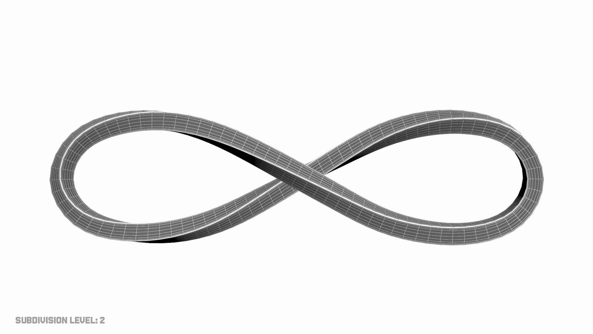 Infinity Loop Symbol 3D - TurboSquid 1489050