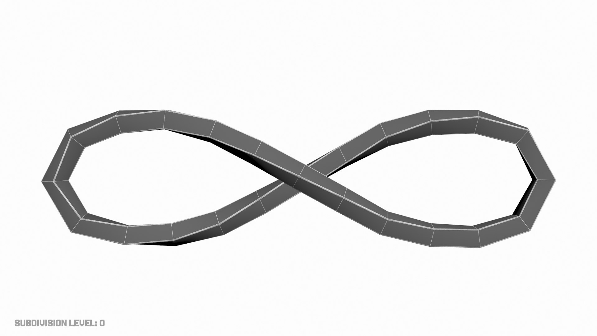 Infinity Loop Symbol 3D - TurboSquid 1489050