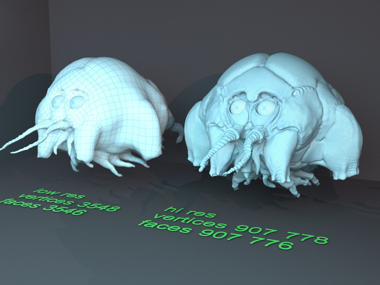 3D Alien Insect Creature Model - TurboSquid 1613425