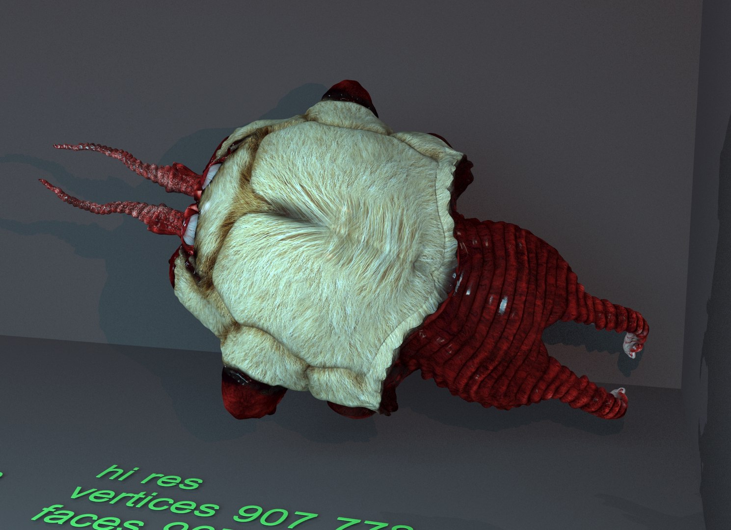 3D Alien Insect Creature Model - TurboSquid 1613425