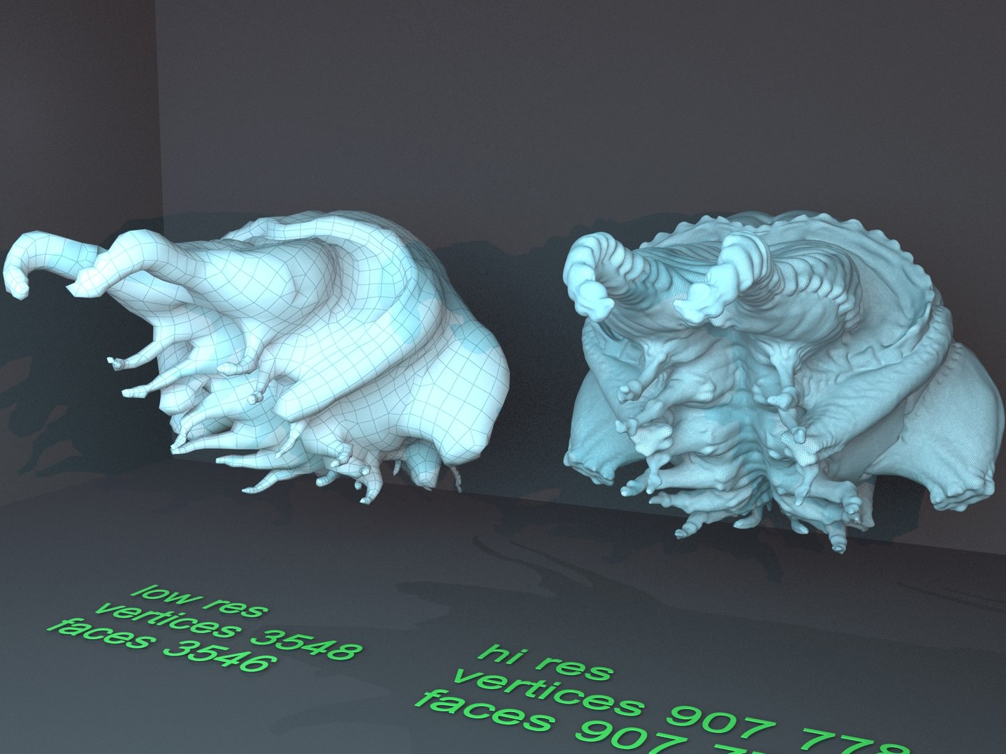 3D Alien Insect Creature Model - TurboSquid 1613425