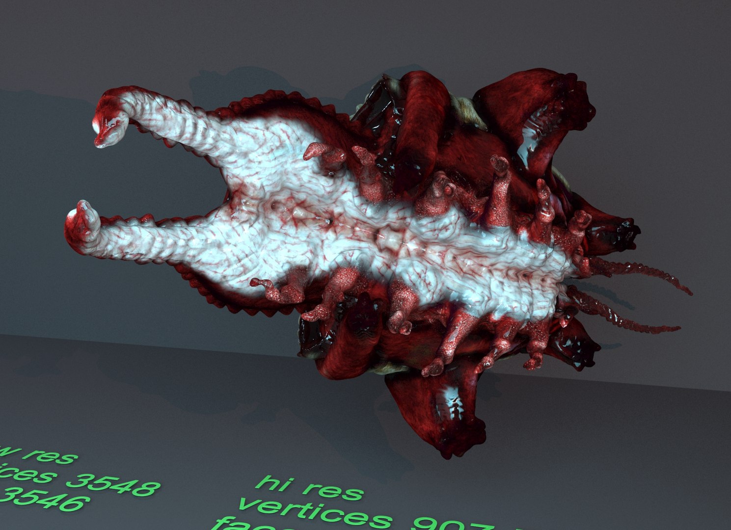3D Alien Insect Creature Model - TurboSquid 1613425