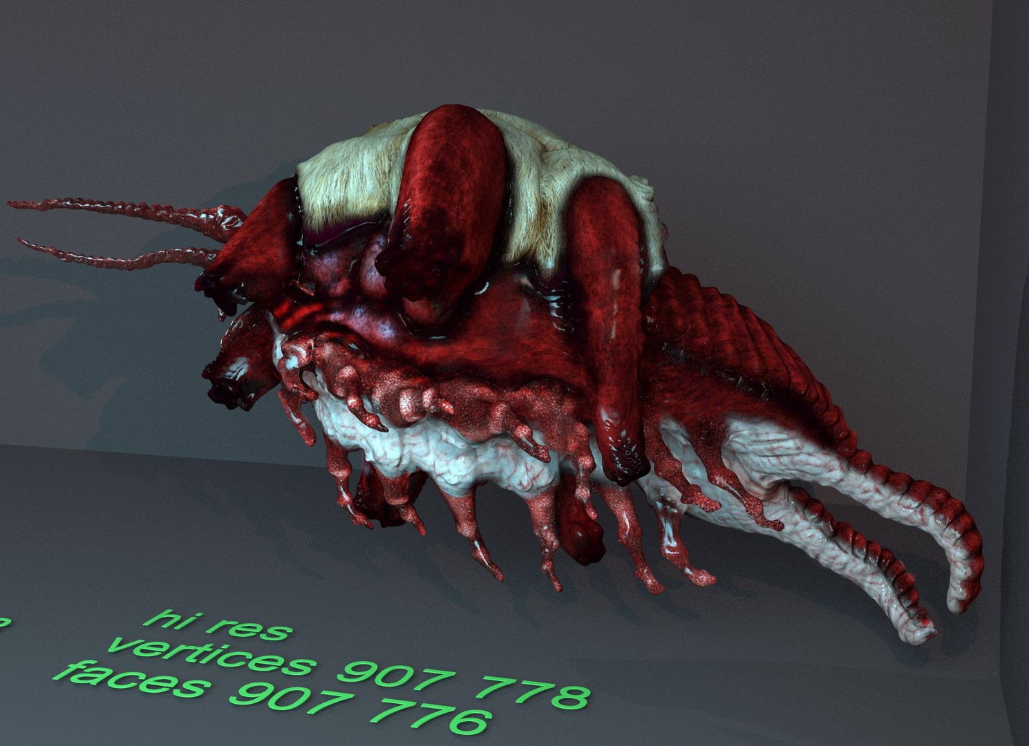 3D Alien Insect Creature Model - TurboSquid 1613425