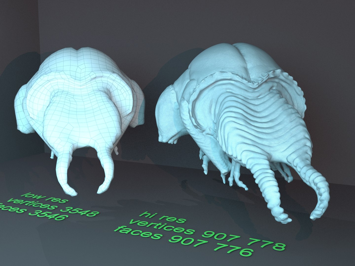 3D Alien Insect Creature Model - TurboSquid 1613425