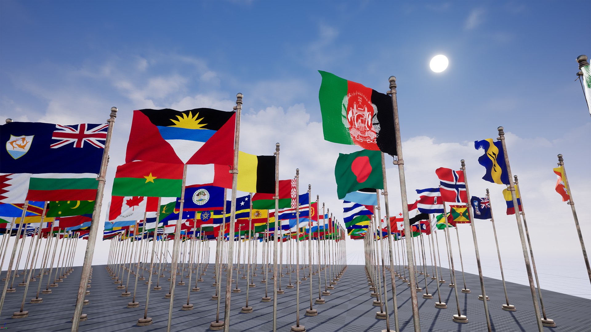 Flags Package 250 Flags 3D Model - TurboSquid 1984000