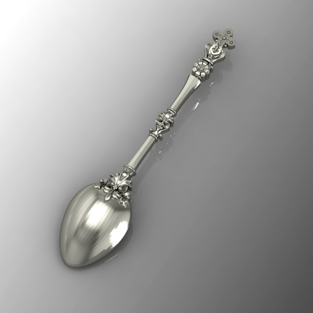 Spoon 3D Model - TurboSquid 1244348