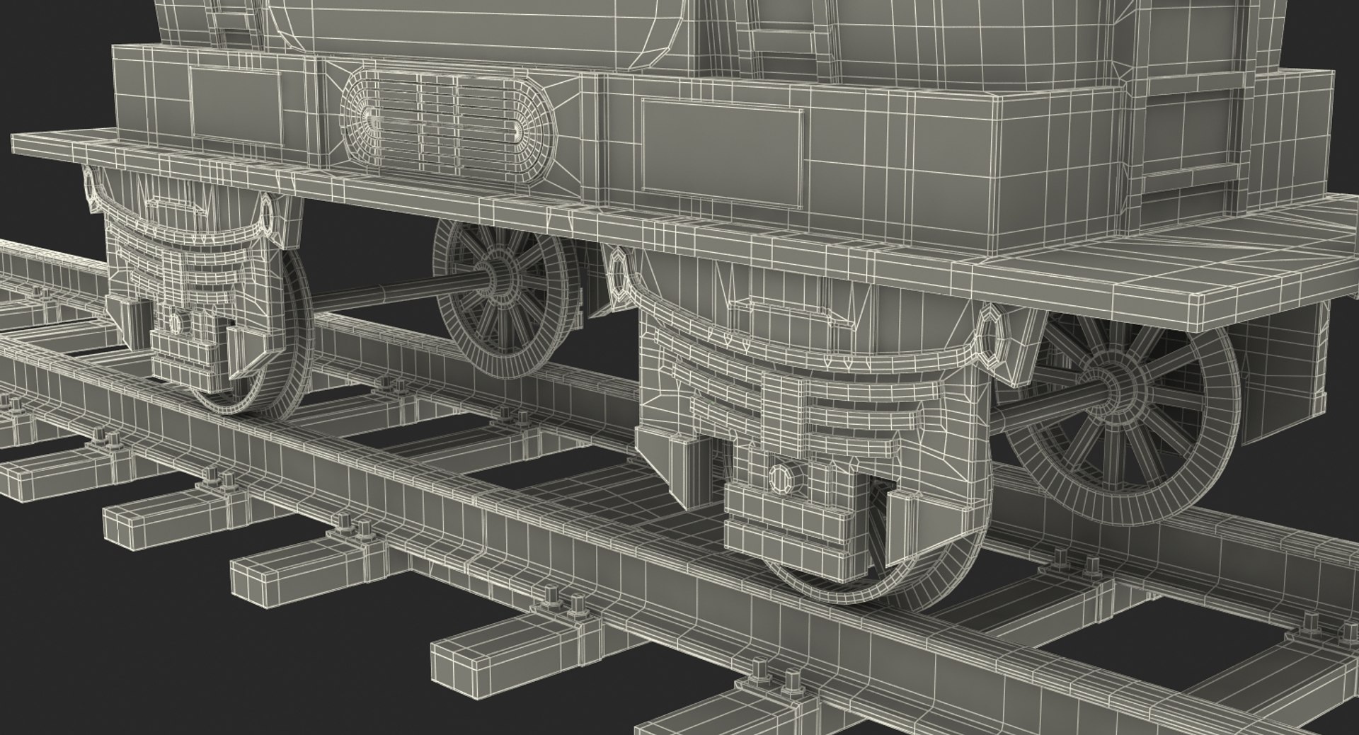 Toy Train Tank Rails 3D Model - TurboSquid 1336121