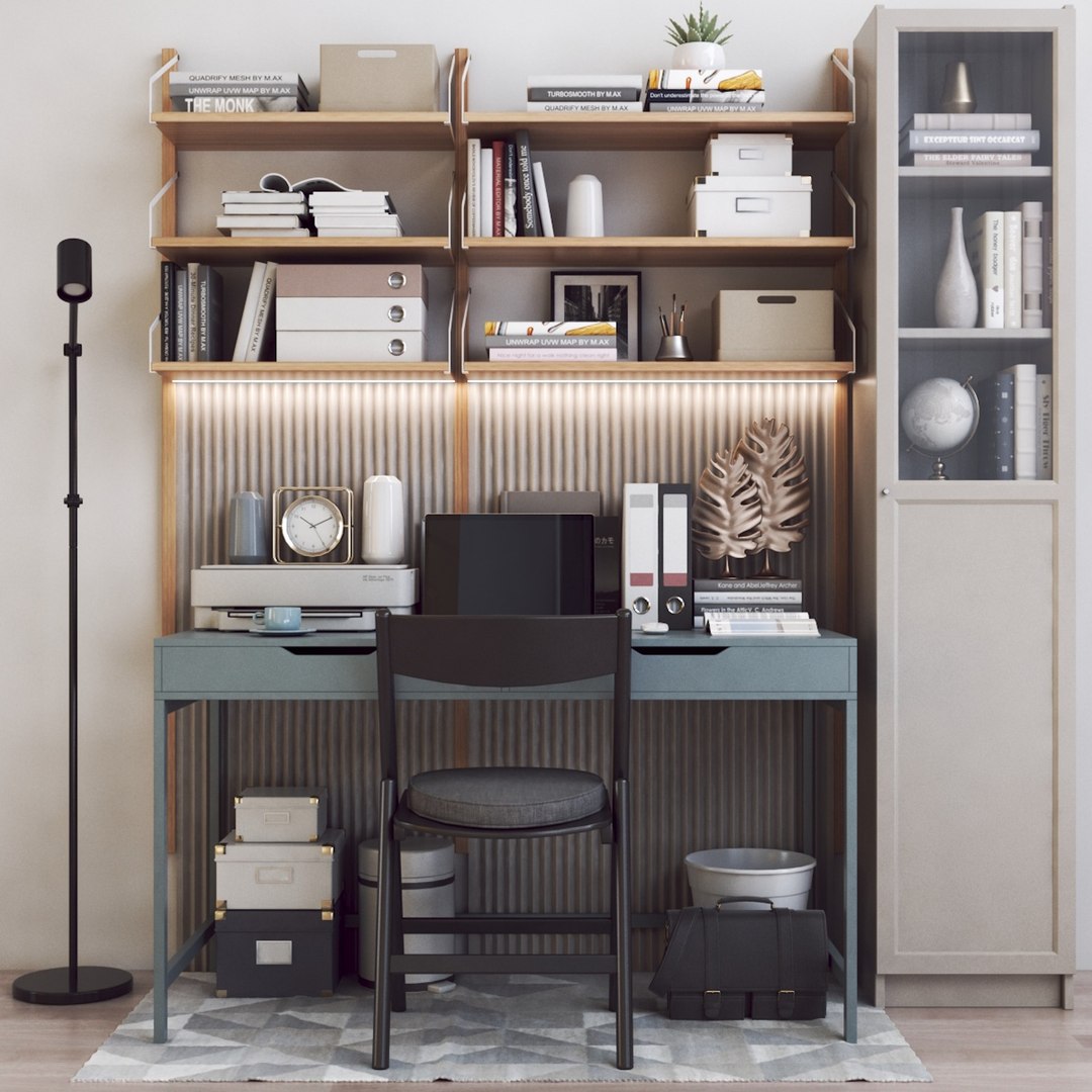 3D Office Workplace 146 - TurboSquid 2319091