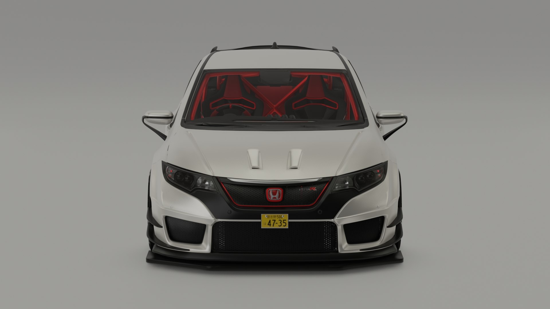 Civic Type R 2015 3D - TurboSquid 2024918