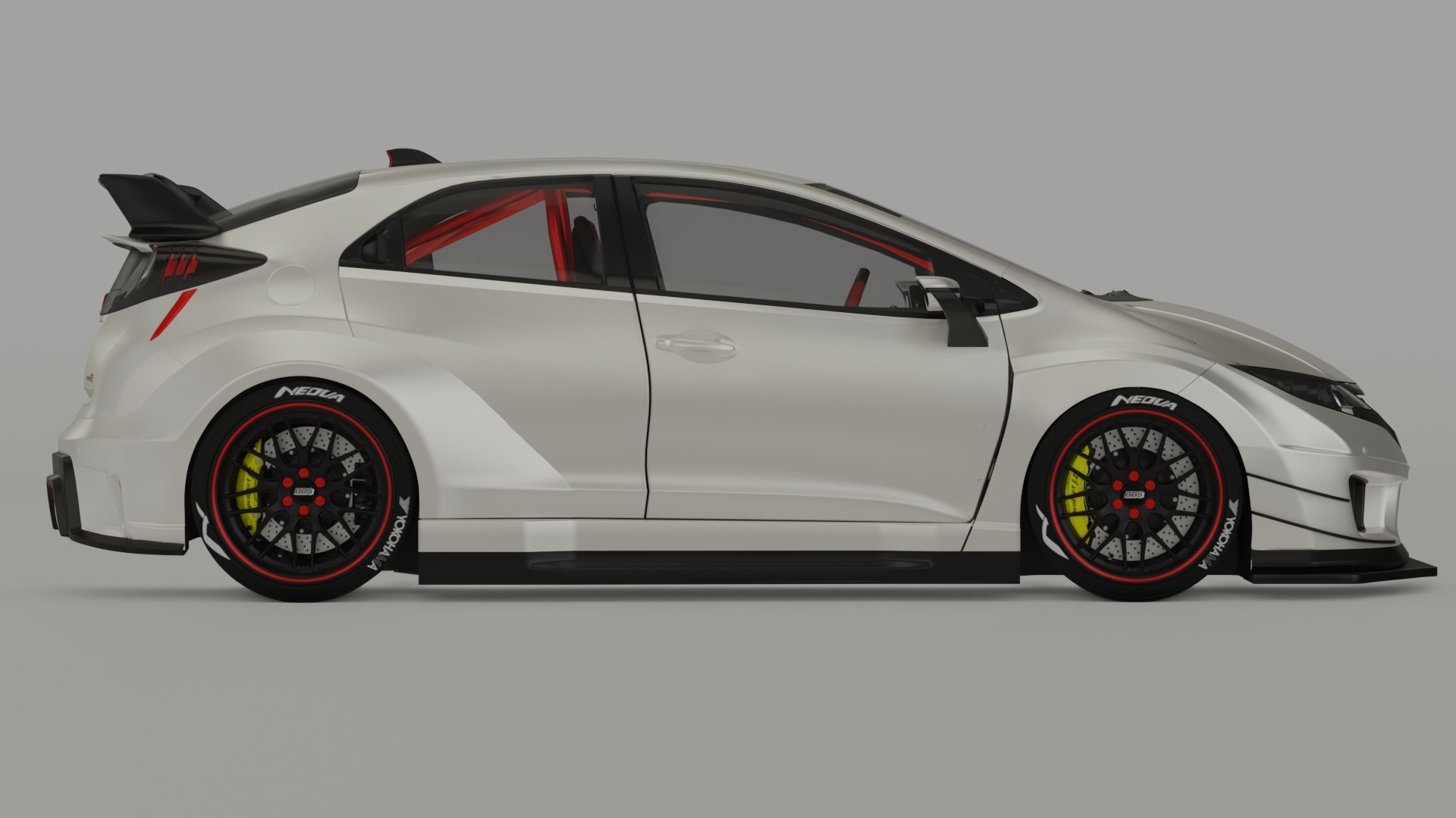 Civic Type R 2015 3D - TurboSquid 2024918