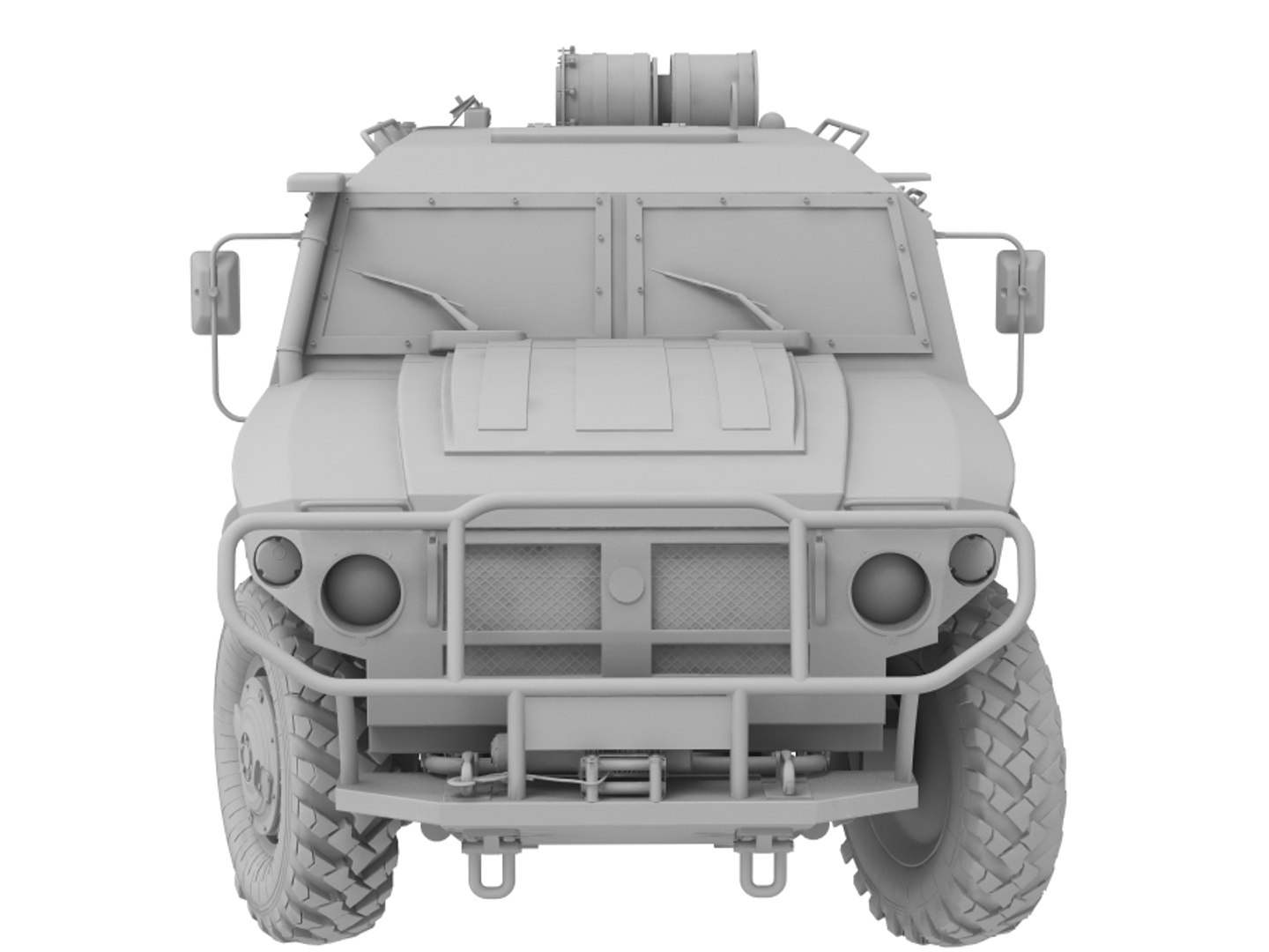 Gaz tigr 3D model - TurboSquid 1448946