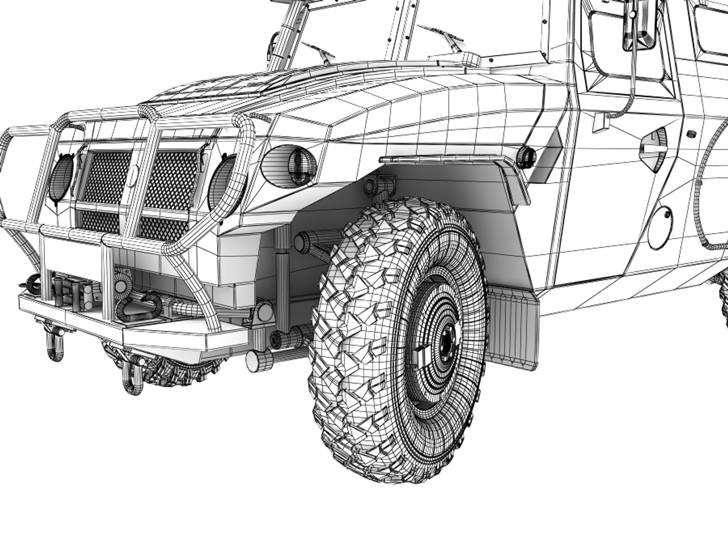 Gaz Tigr 3D Model - TurboSquid 1448946