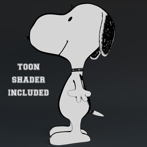modelo 3d Modelo 3D Snoopy Classic Rigged Low-poly - TurboSquid 1811298