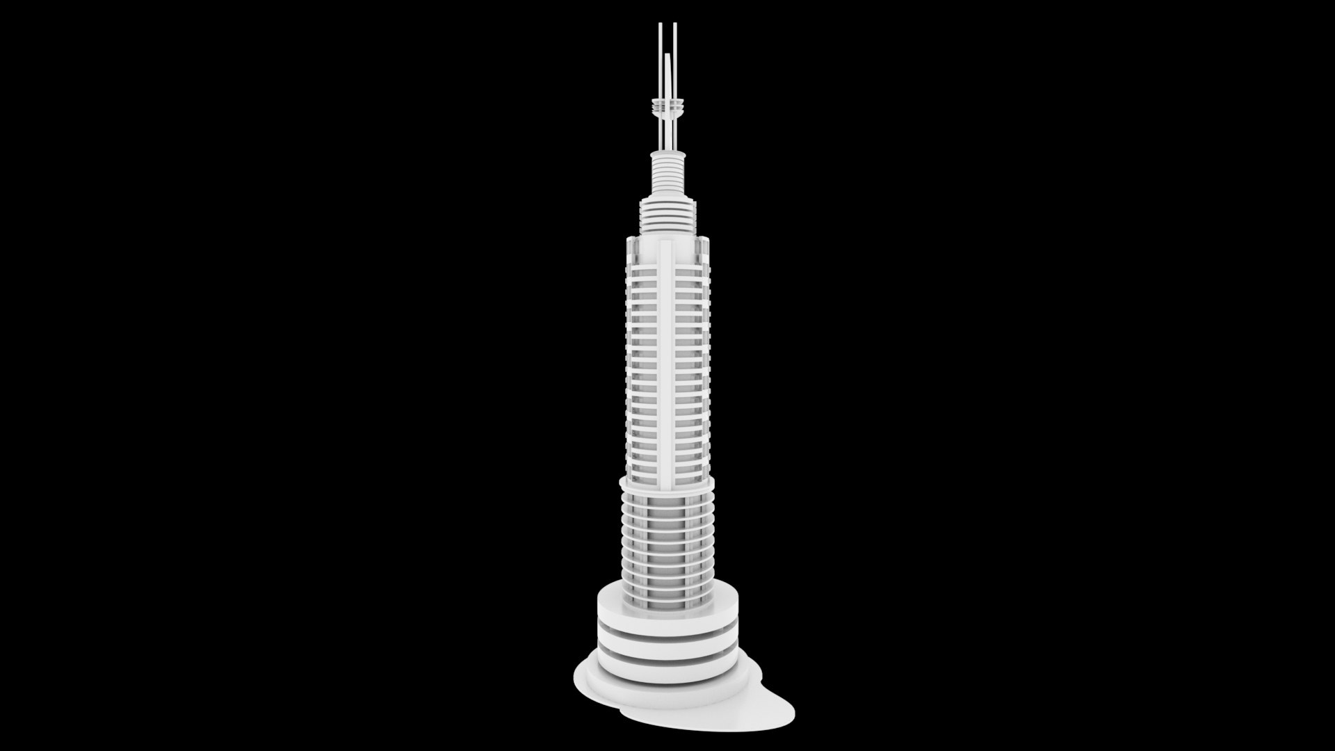 EMAAR TOWER 3D - TurboSquid 2426444
