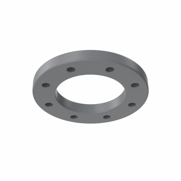 3D Gray Pipe Flange model - TurboSquid 1966302