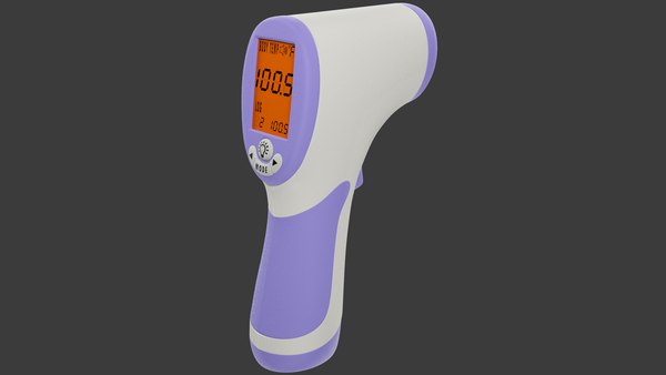 3D digital thermometer model - TurboSquid 1547830