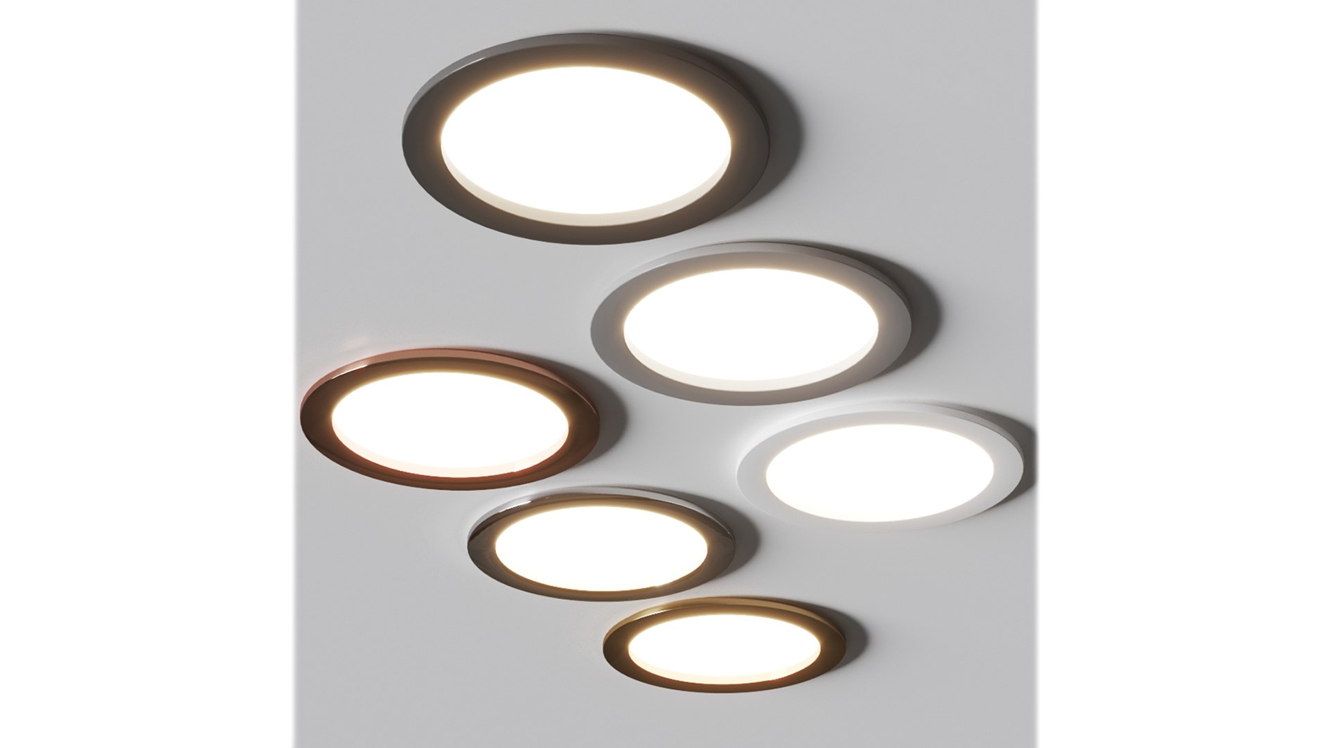 Arkoslight Neox Led Spot Recessed Ceiling Lamp 3D Model - TurboSquid ...