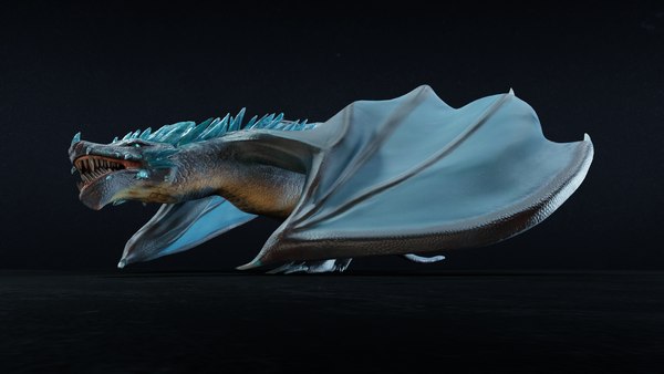 3D Crystal Dragons - TurboSquid 1954453