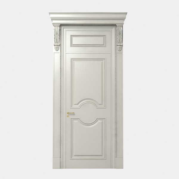 luxury doors 3d model