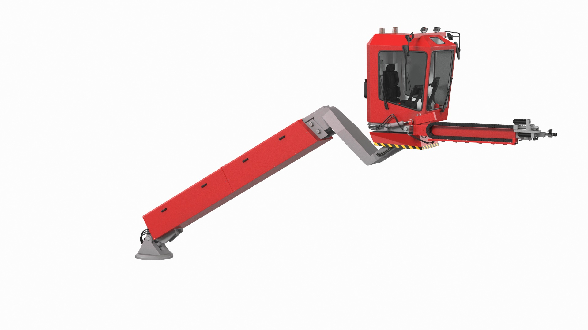 Telehandler Deicer Generic Rigged Model - TurboSquid 1546463