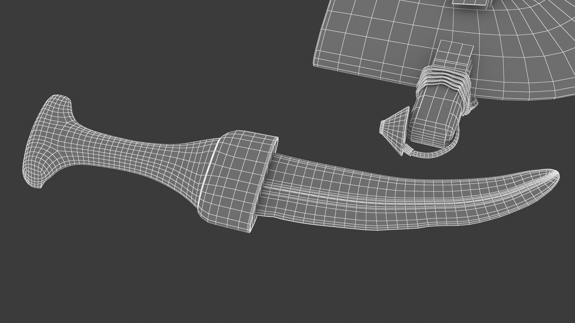 Khanjar 3D Model - TurboSquid 1800390