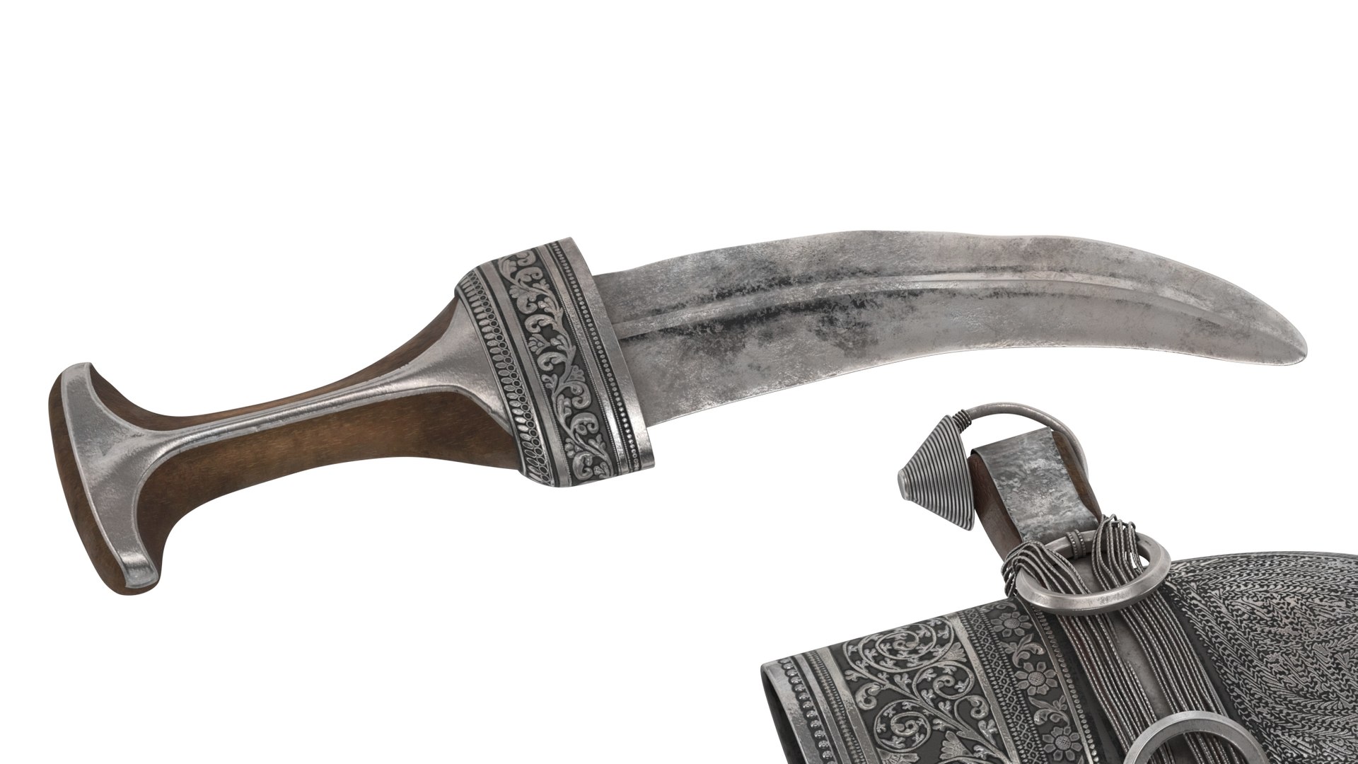 Khanjar 3D Model - TurboSquid 1800390