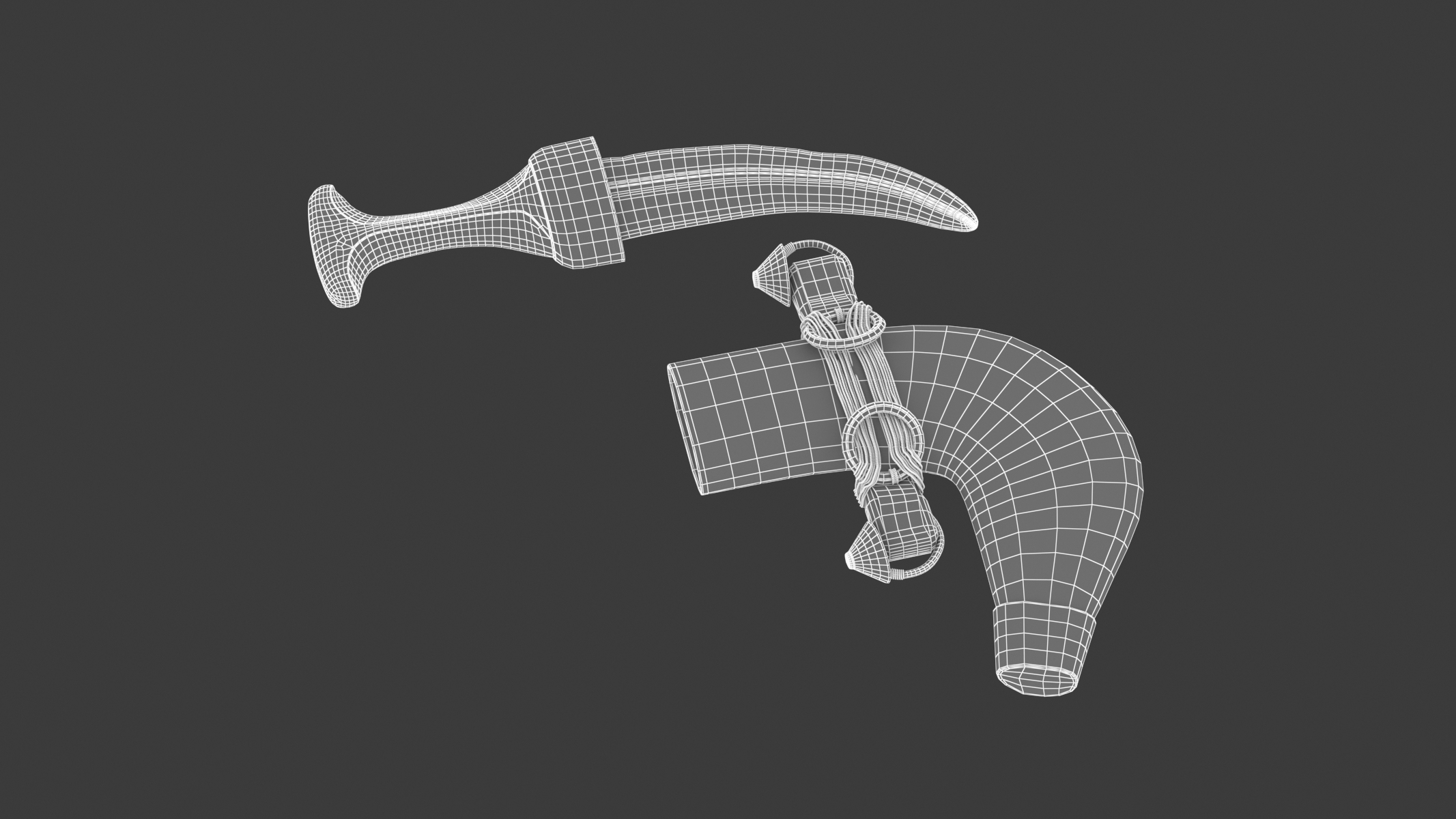 Khanjar 3D model - TurboSquid 1800390
