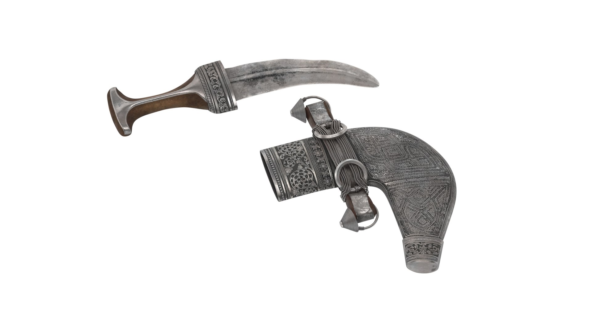 Khanjar 3D Model - TurboSquid 1800390