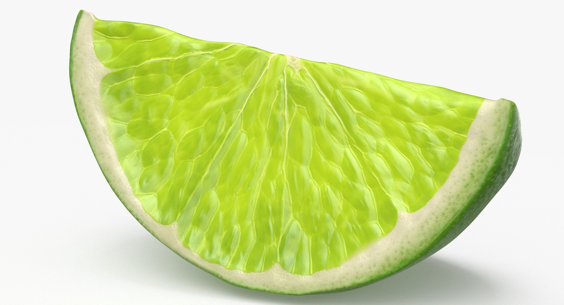 Prop 26 Lime Wedge 3D Model - TurboSquid 2146926