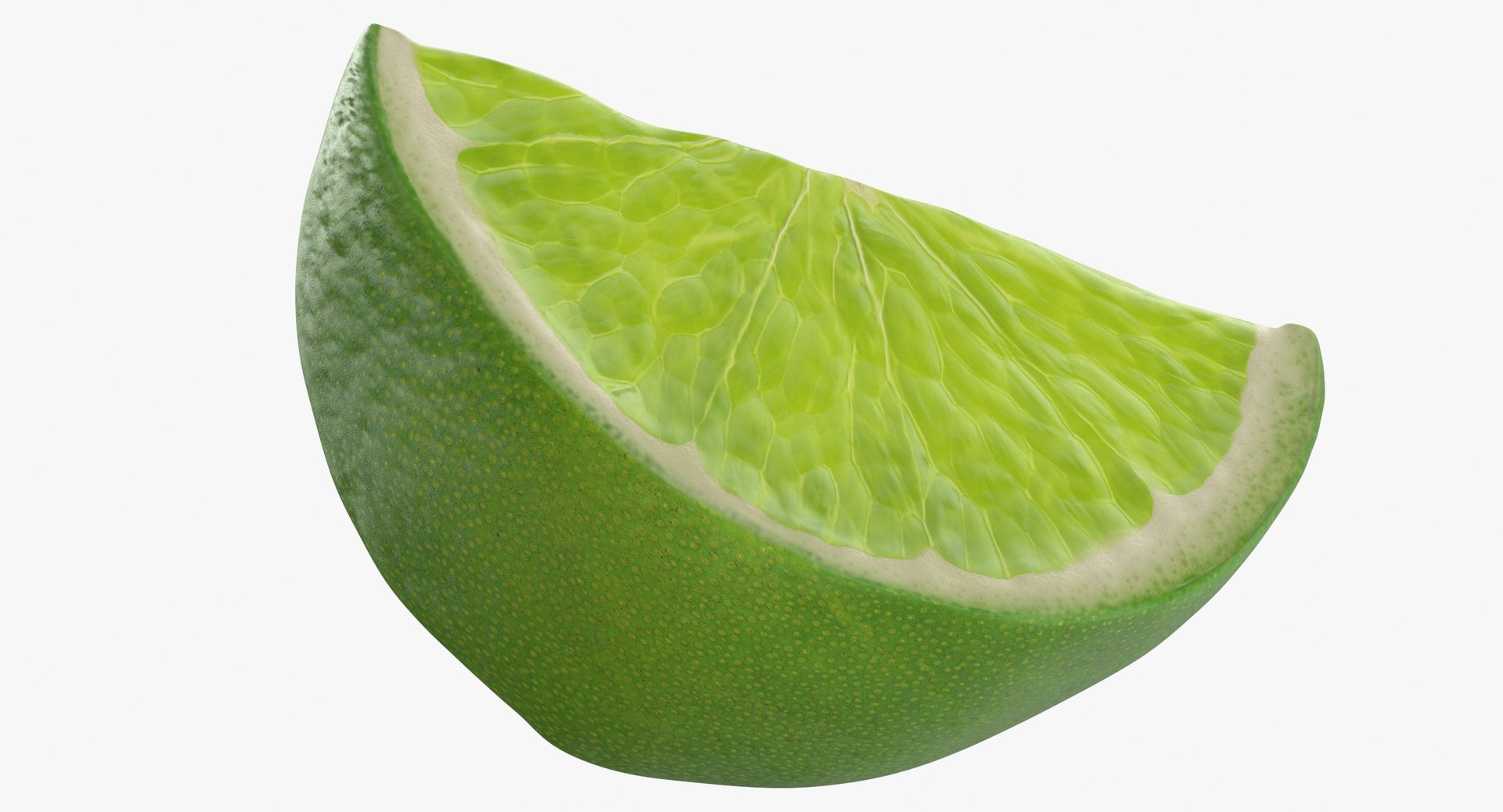 Prop 26 Lime Wedge 3D Model - TurboSquid 2146926