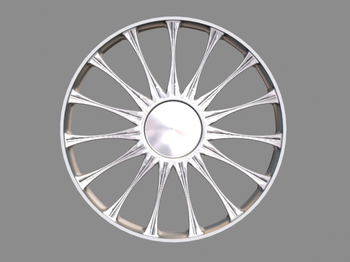 10 Spoke Alloy Wheel 3d Max