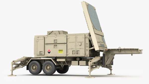 AN / MPQ-53 레이더 3D 모델 - TurboSquid 1452863