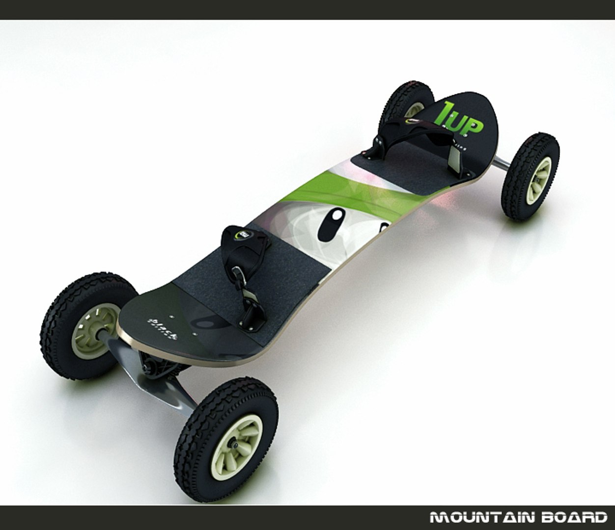 3dsmax Realistic Mountain Board