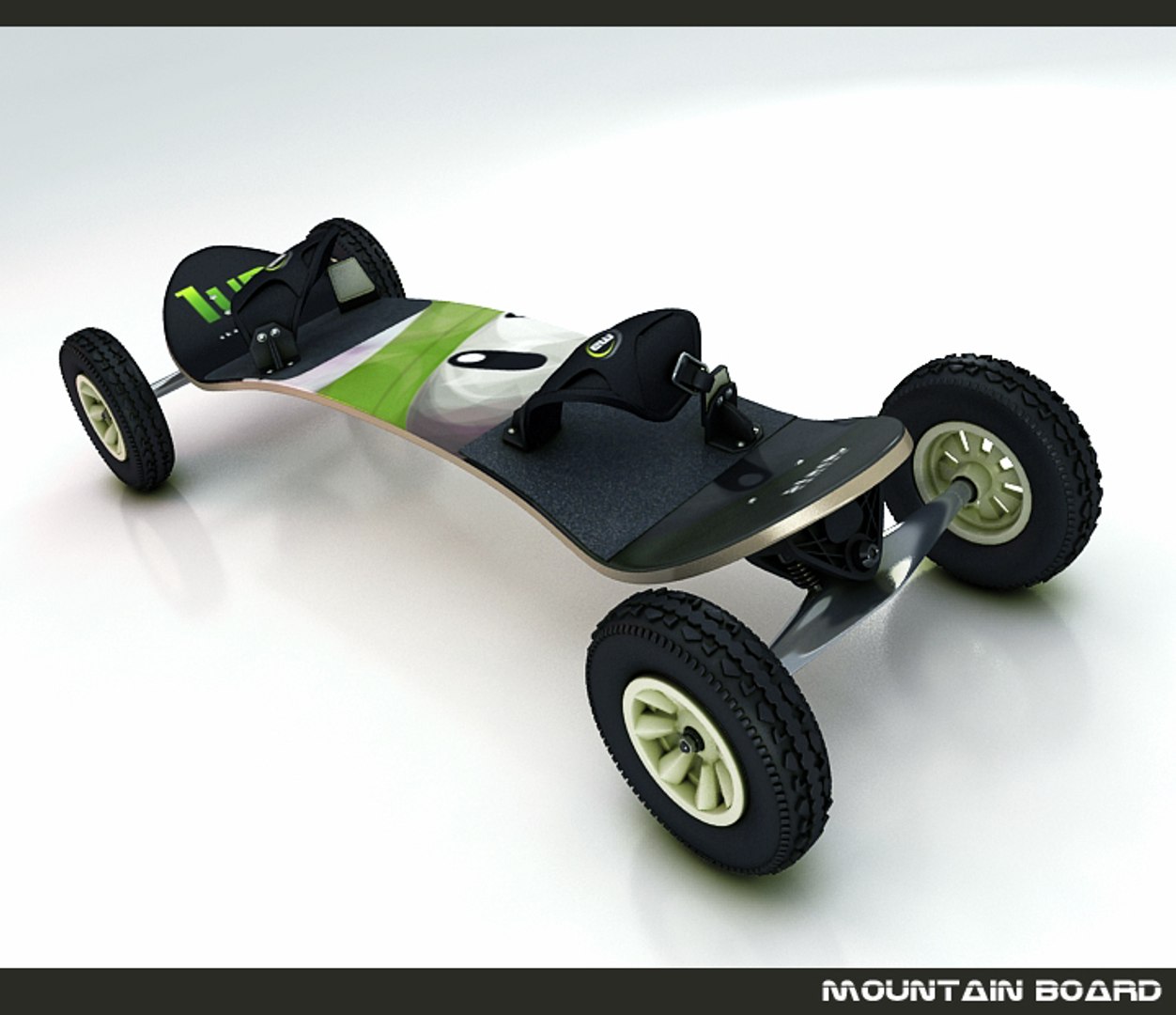 3dsmax Realistic Mountain Board