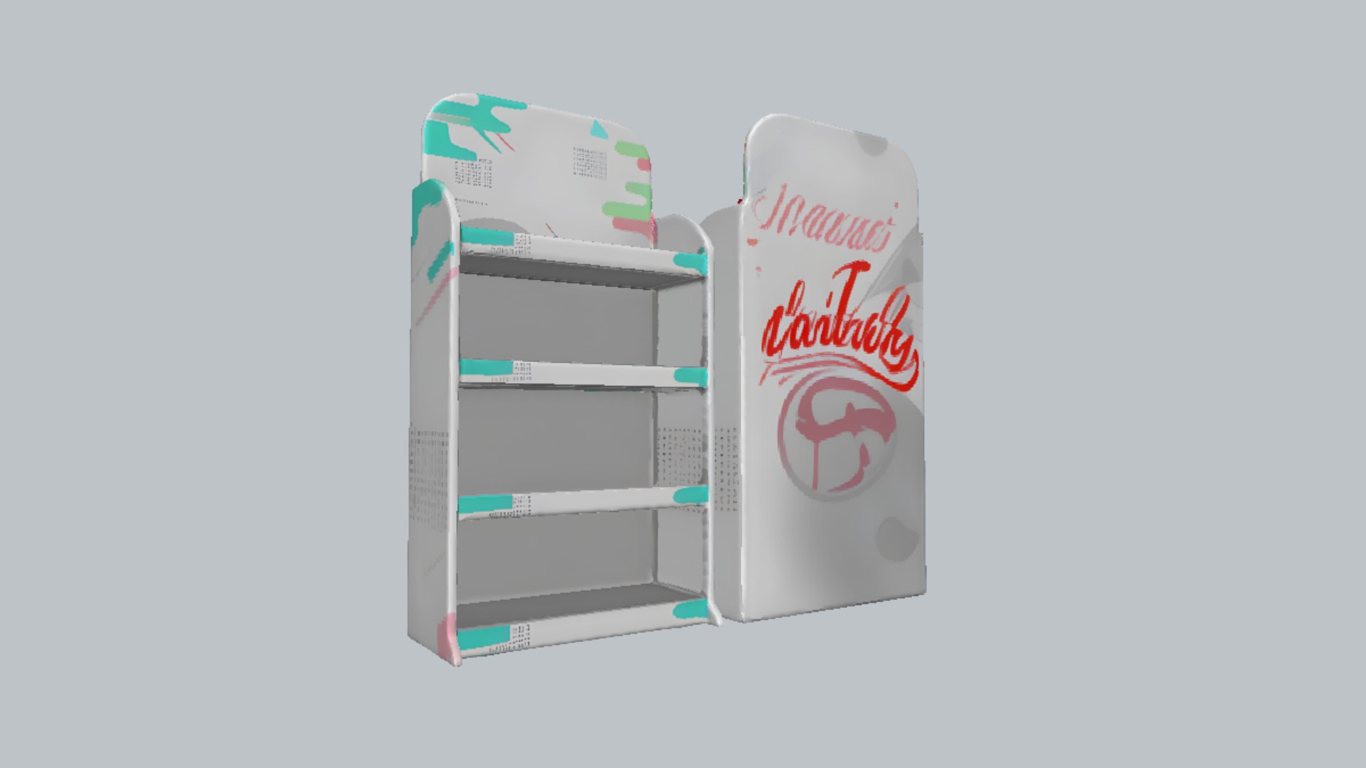 Store Shelf 3D Model 3D Model - TurboSquid 2316378