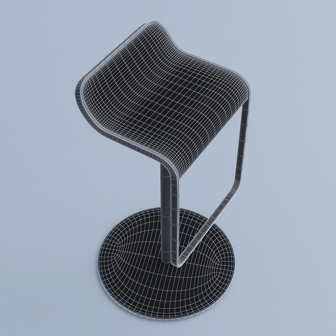 Free Bar Stool Seating 3D Model - TurboSquid 1415379