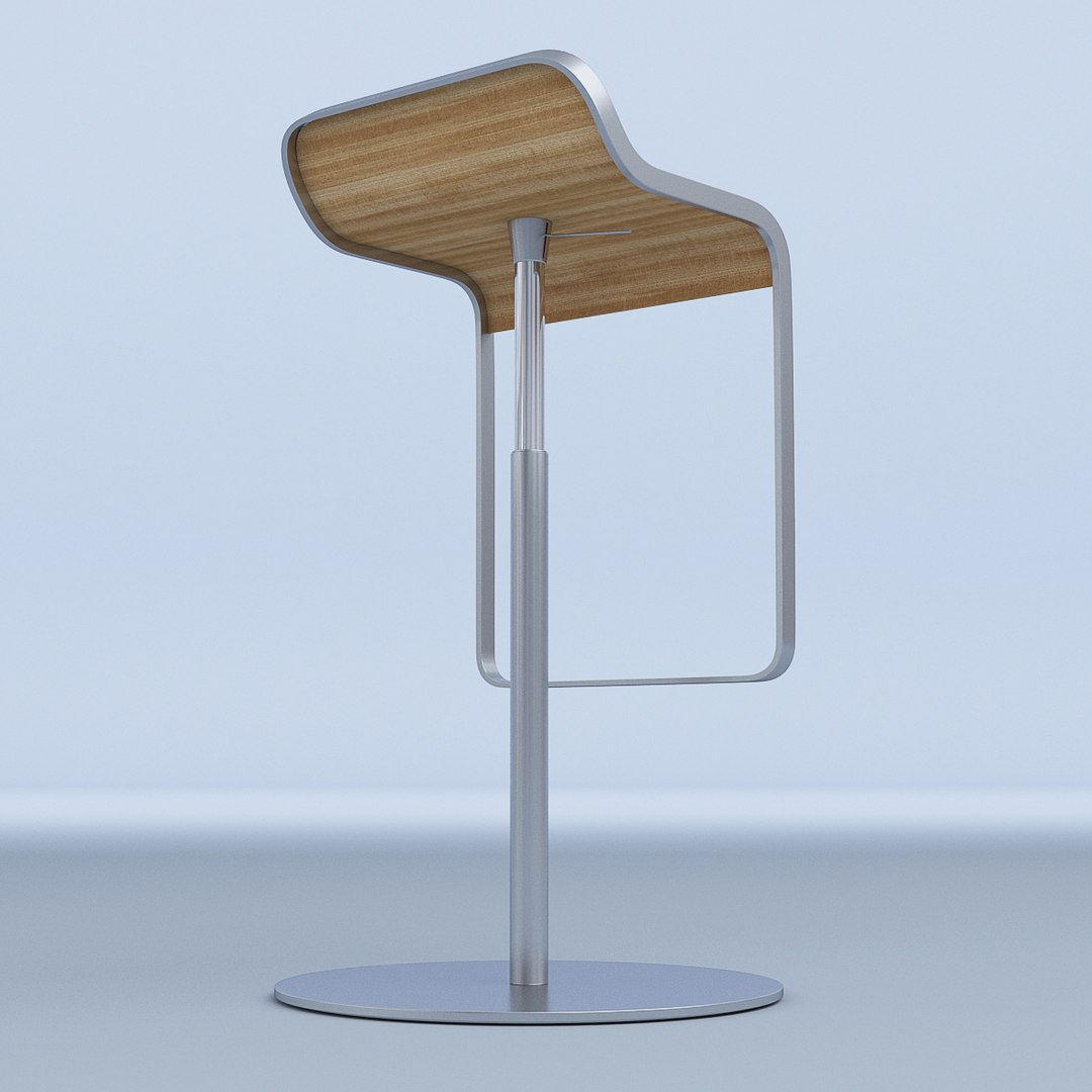 Free Bar Stool Seating 3D Model - TurboSquid 1415379