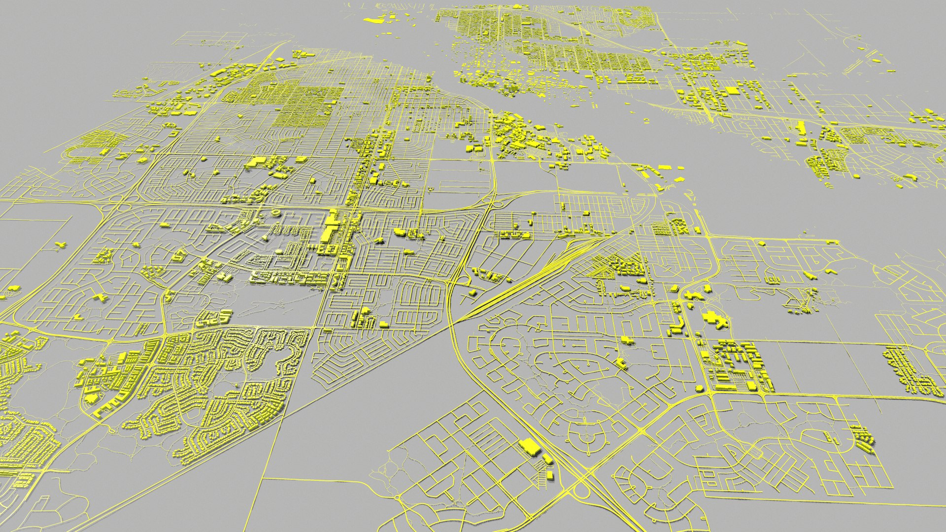 Cityscape Saskatoon Canada 3D Model - TurboSquid 1972623