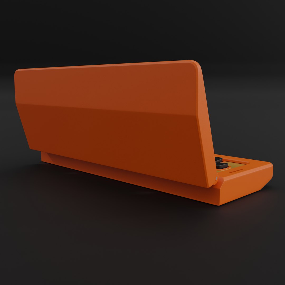 3D Retro Handheld Gaming Console Model - TurboSquid 2205013