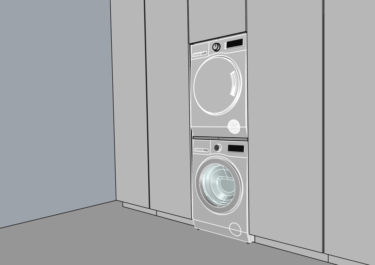 3D Washing Machine Dryer Condenser - TurboSquid 1363209