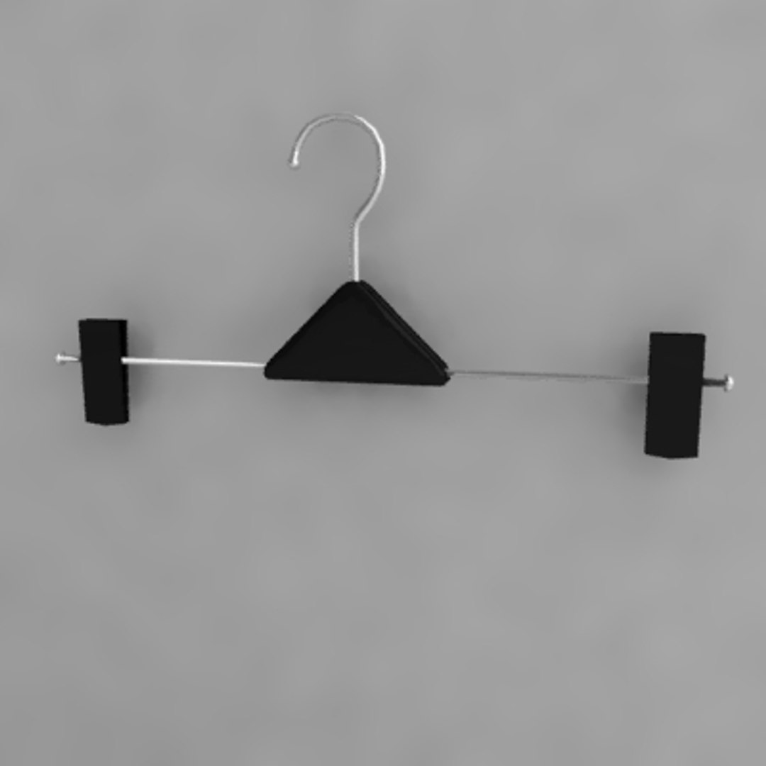 3d Clotheshanger Hanger Model
