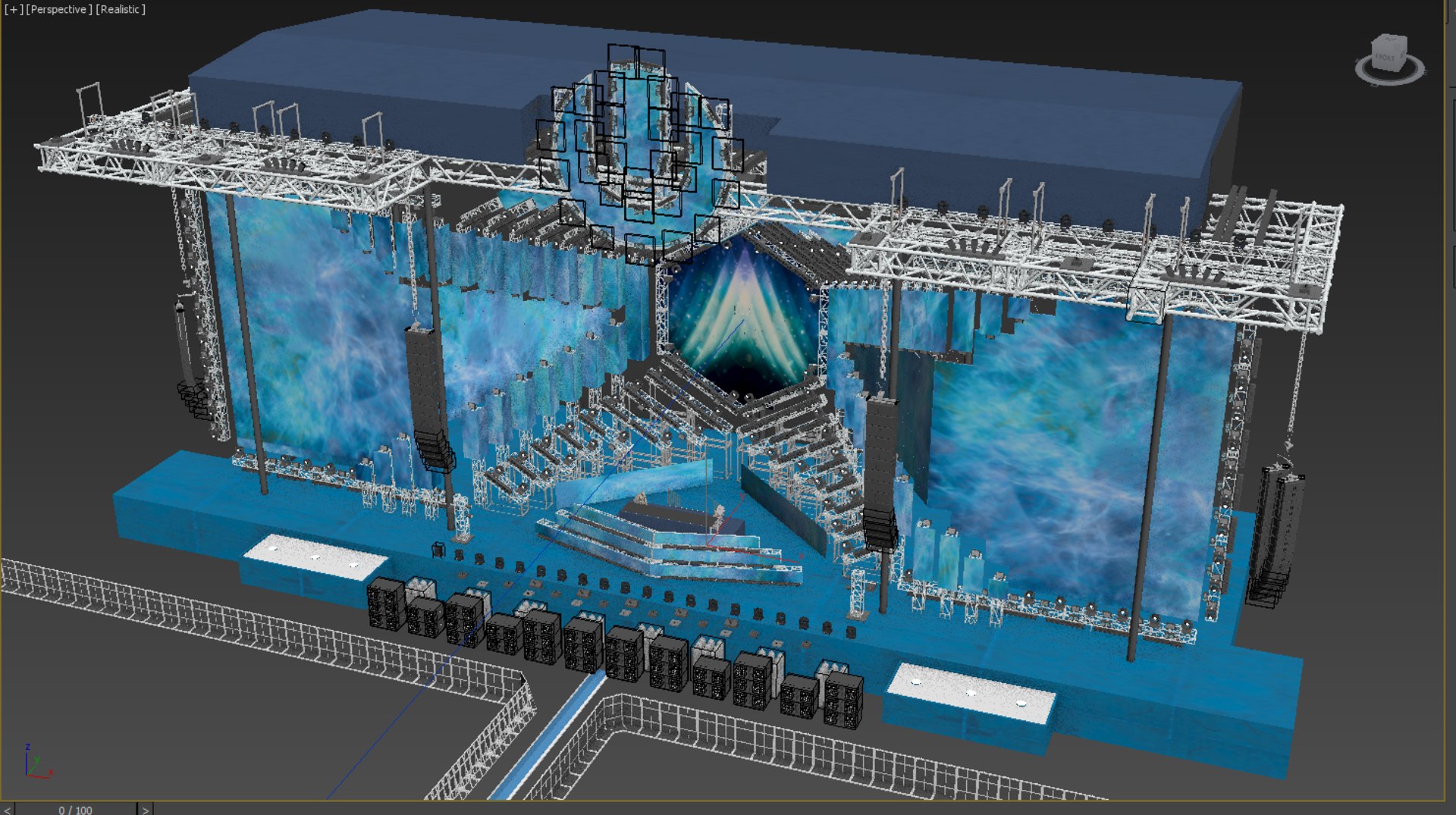 Music Festival Miami 2018 3D Model - TurboSquid 1319410