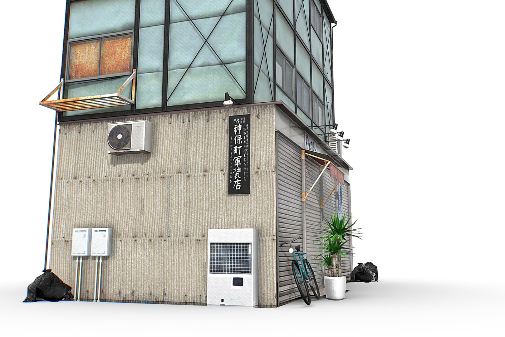 9 Photorealistic Tokyo Buildings Collection 3D - TurboSquid 2149284