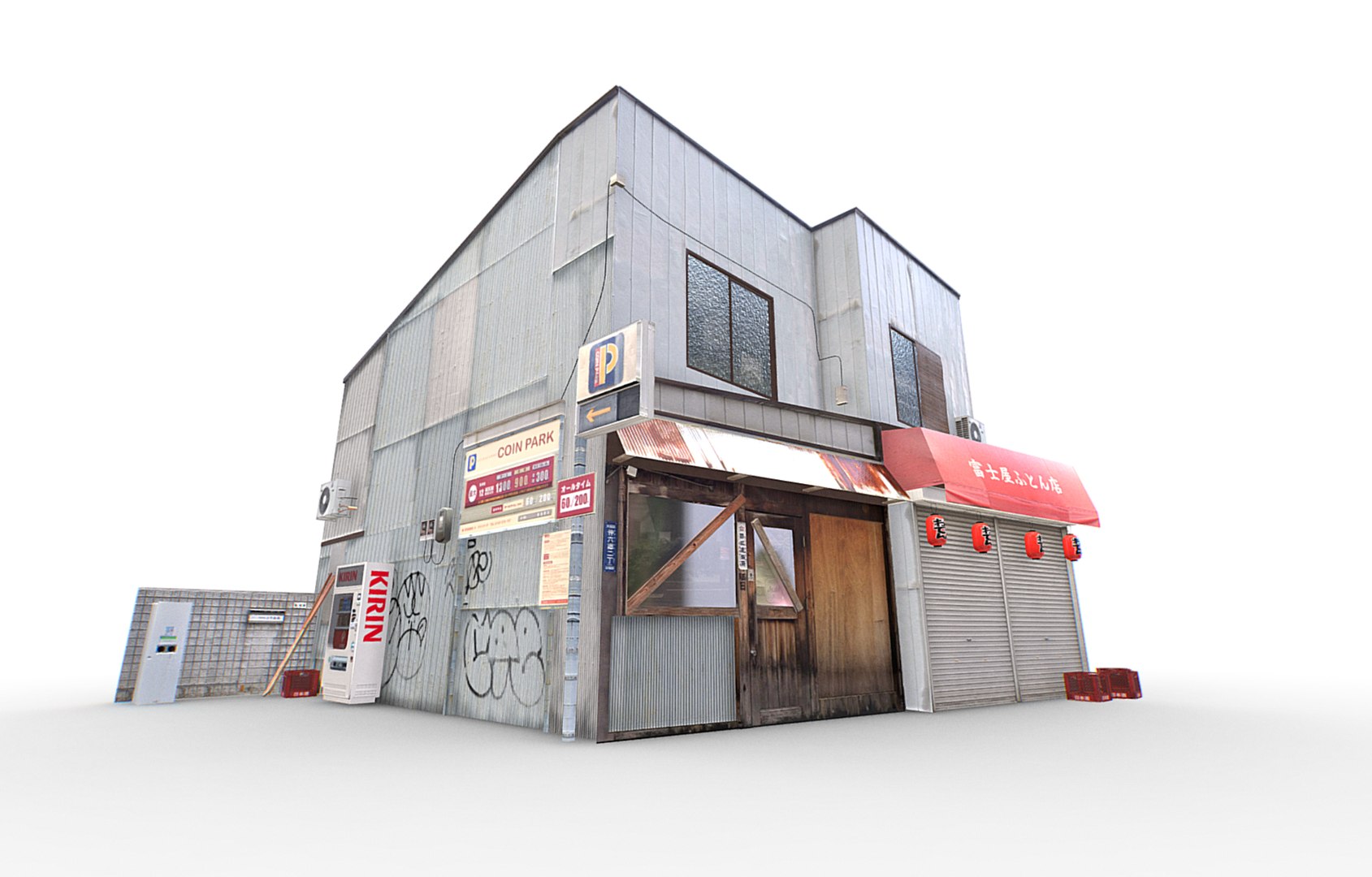 9 Photorealistic Tokyo Buildings Collection 3D - TurboSquid 2149284