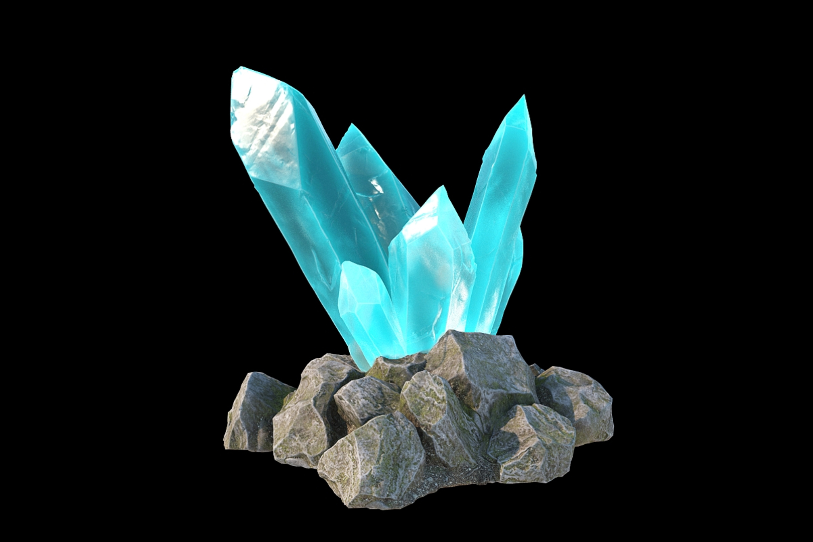 Crystal Magic 3D Model - TurboSquid 1373452